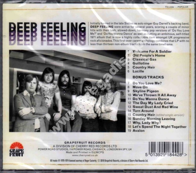 DEEP FEELING - Complete Deep Feeling Anthology - Original Album Plus 13 ...
