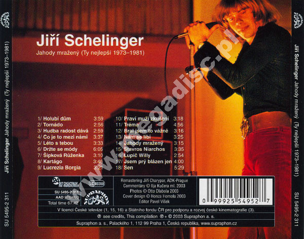JIRI SCHELINGER - Jahody mrazeny (Ty nejlepsi z let 1973-1981) - CZE ... JIRI SCHELINGER - Jahody mrazeny (Ty nejlepsi z let 1973-1981) - CZE ...